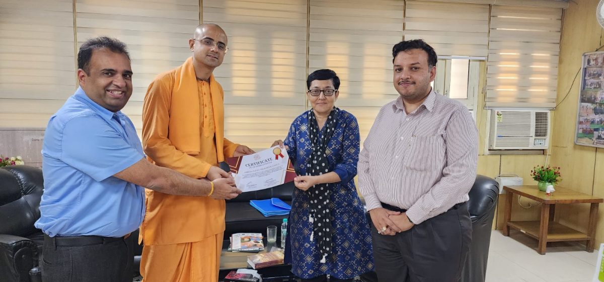 New club Opening at Ambedkar College | ISKCON Punjabi Bagh,